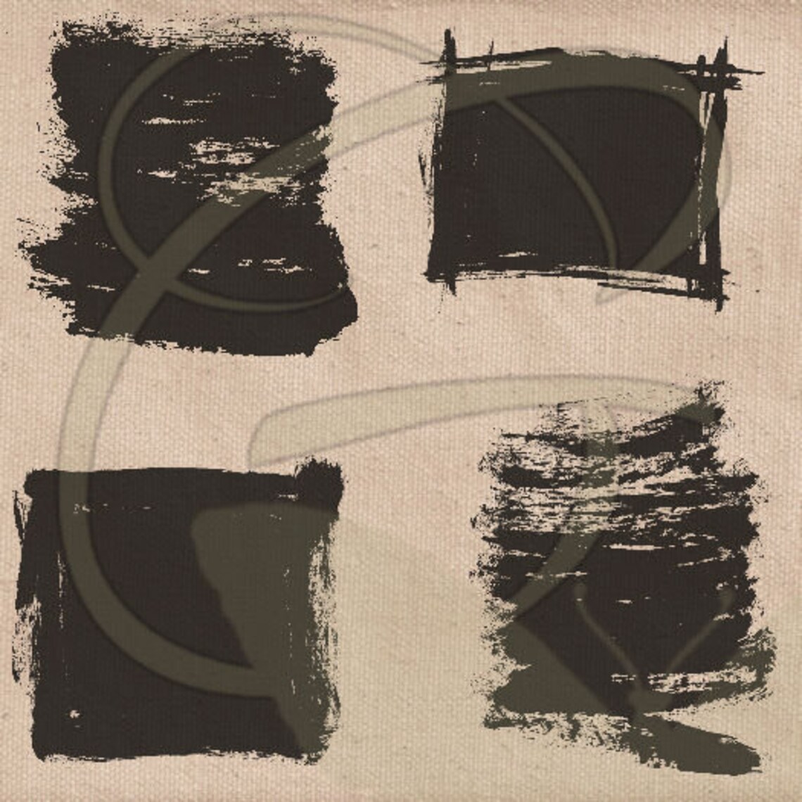 Mixed Paint Smudge Grunge Transparent Overlay Photo Effect Old | Etsy