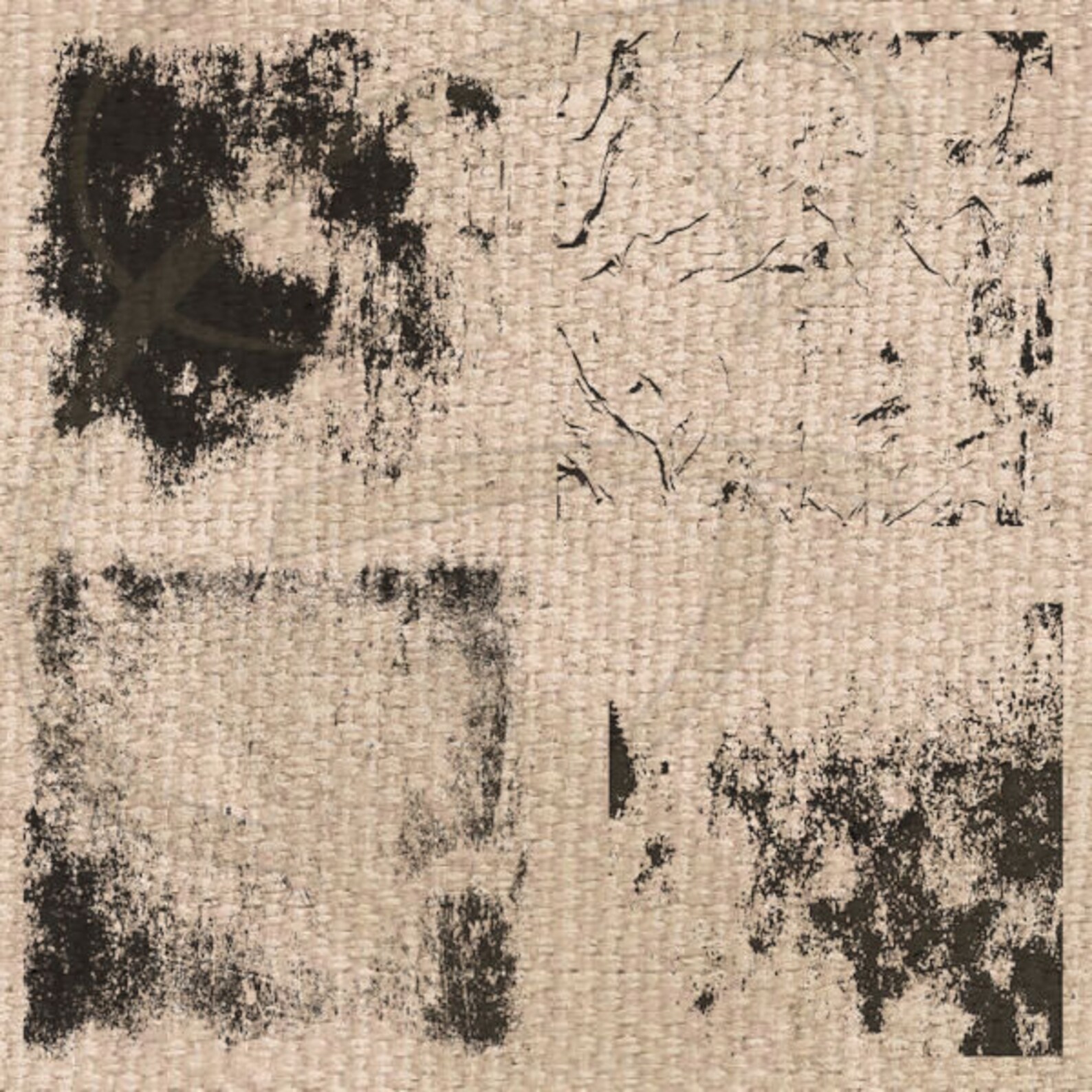 Digital Grunge Paint Smudge Transparent Overlay Photo Grungy | Etsy