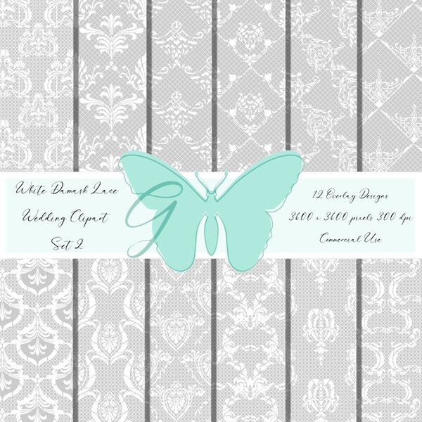 Lace Overlay Wedding Invitation - Etsy