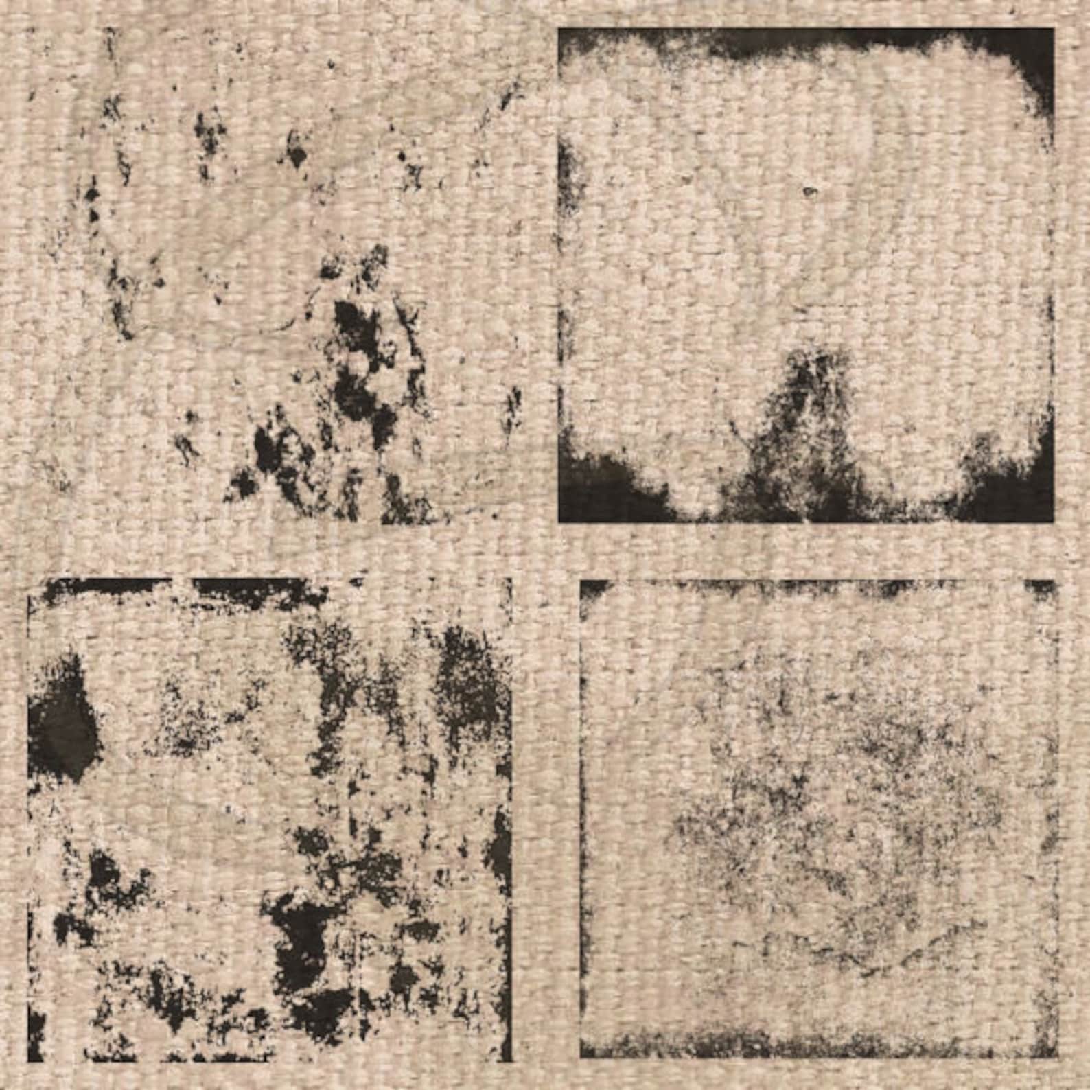 Digital Grunge Paint Smudge Transparent Overlay Photo Grungy | Etsy