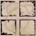 Grunge Frame Overlay Set: Black Paint Smudge Texture (PNG Digital ...