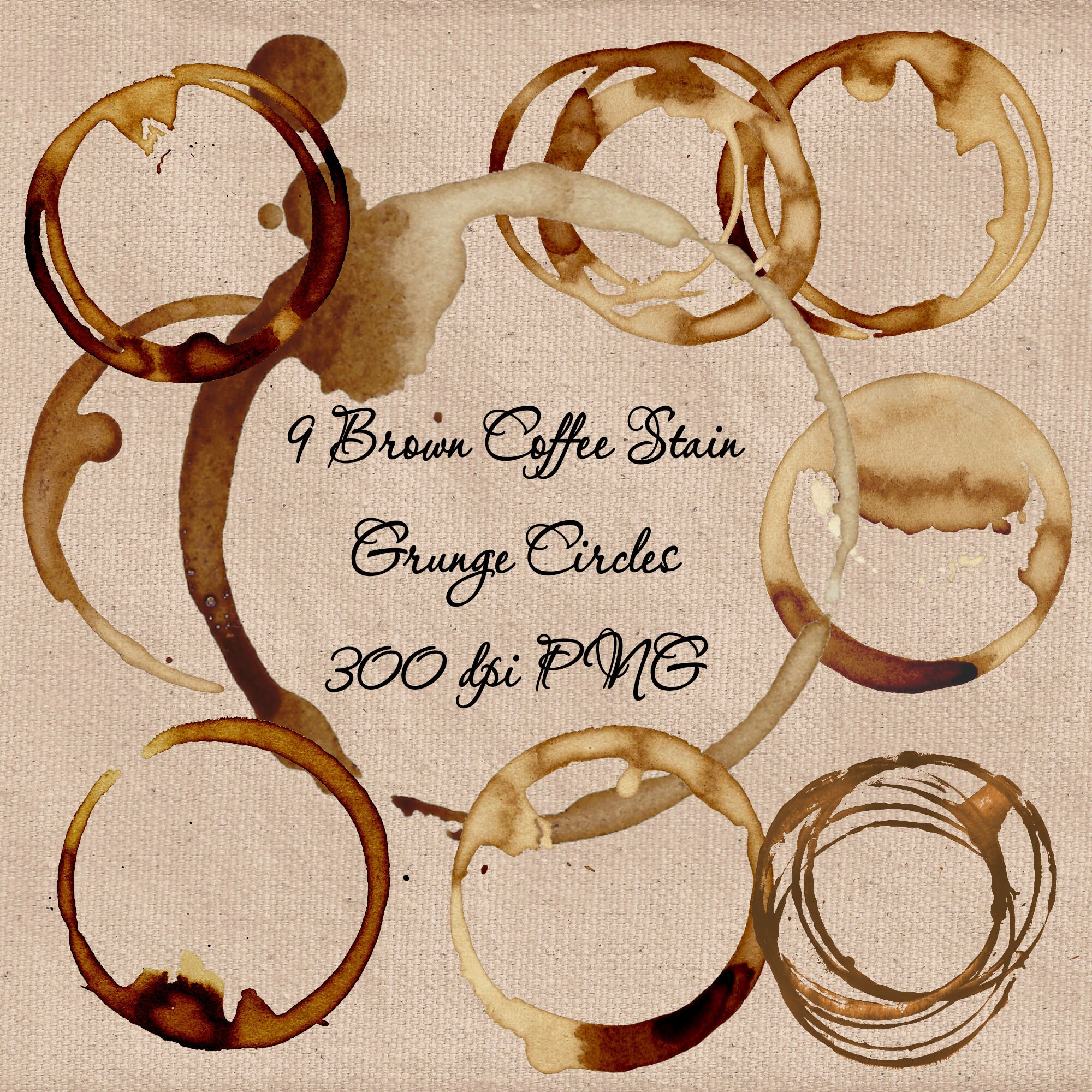 Coffee Stain Clipart