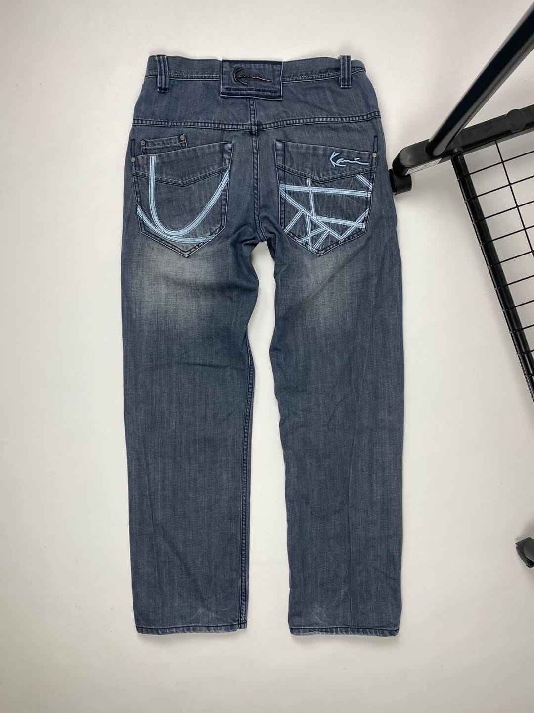 Karl Kani Rap Jeans Pants the Original Man Rap Blue Size 32-33 - Etsy