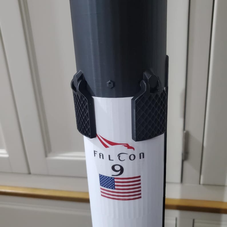 Spacex Falcon 9 Crew Dragon Rocket Model - Scale 1/48 1400mm 55inch ...
