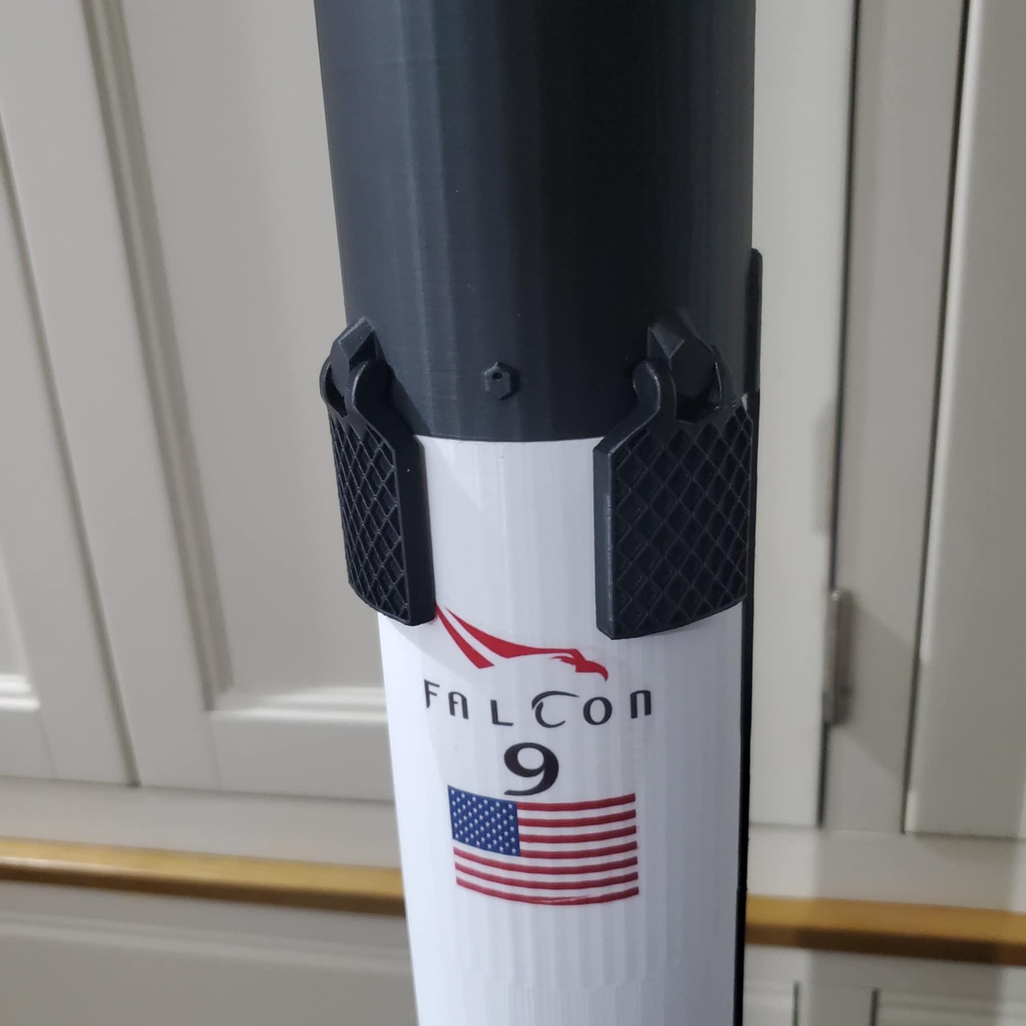 Spacex Falcon 9 Crew Dragon Rocket Model - Scale 1/48 1400mm 55inch ...