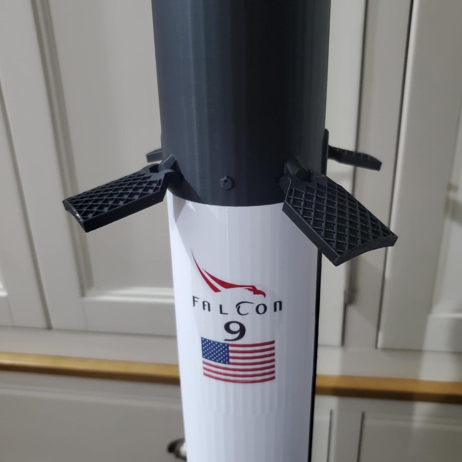 Spacex Falcon 9 Crew Dragon Rocket Model - Scale 1/48 1400mm 55inch ...