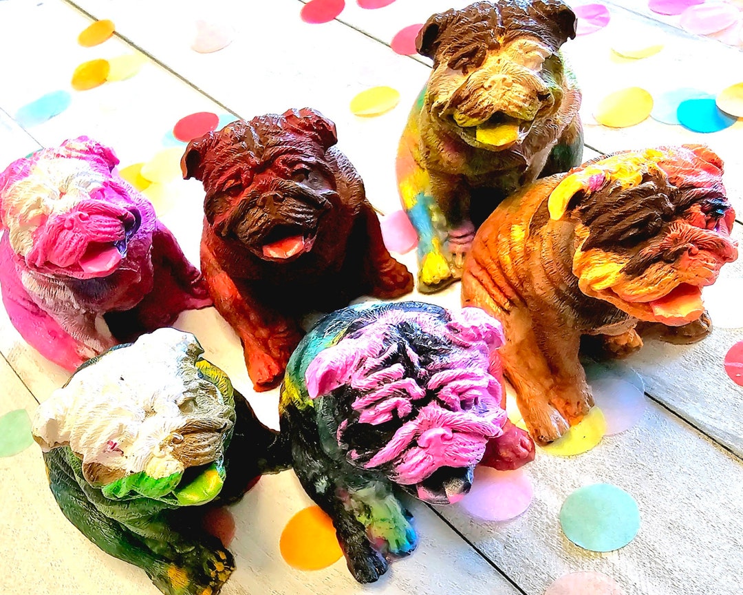 JUMBO Bulldog Crayon - Etsy