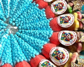 Large Football Themed Sweet Cones - Etsy UK