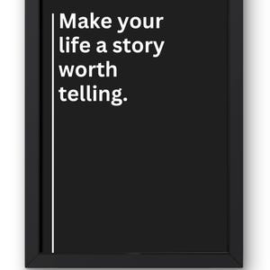 Motivational Poster, Motivational Quotes, Minimalistic Poster - Etsy