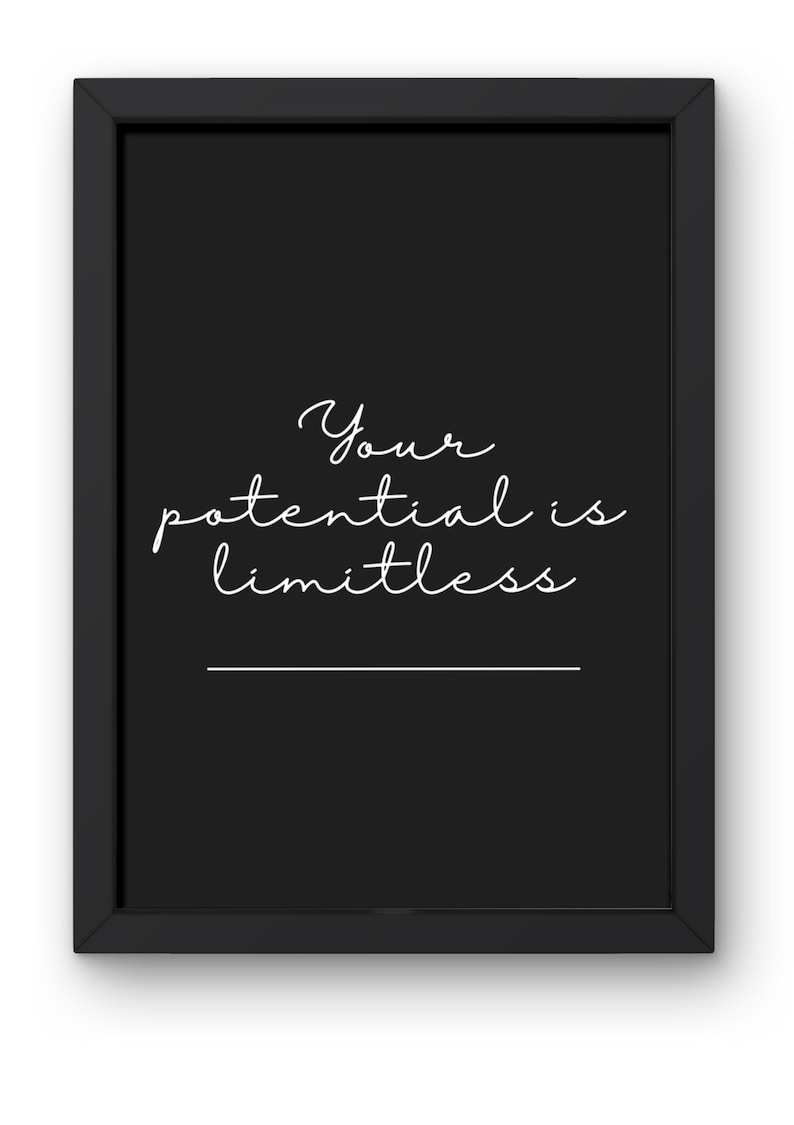 Motivational Poster, Motivational Quotes, Minimalistic Poster - Etsy