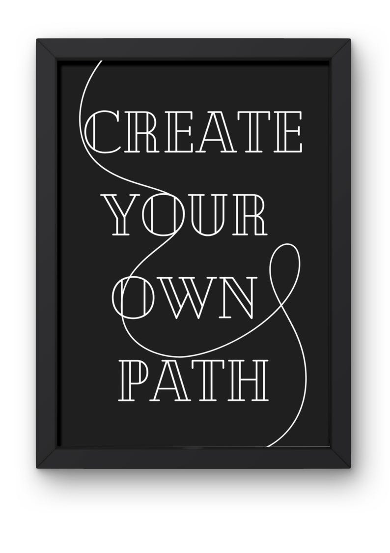 Motivational Poster, Motivational Quotes, Minimalistic Poster - Etsy