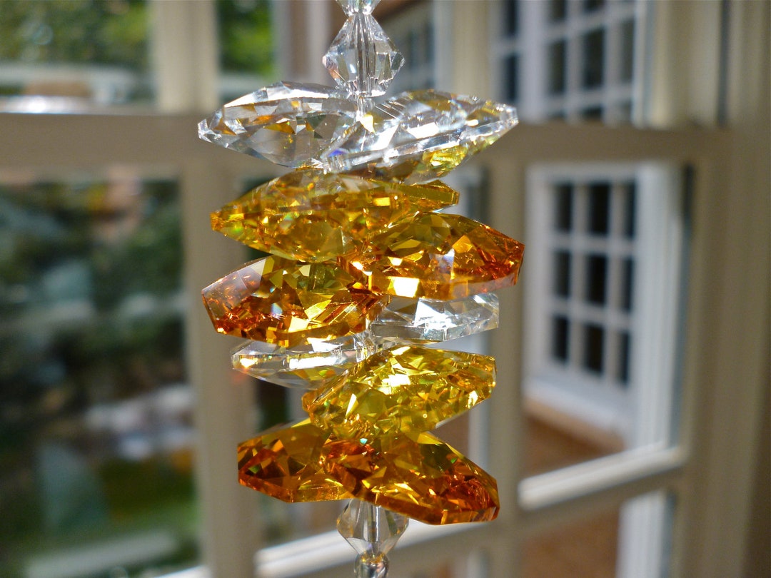 Prism Crystal Sun Catcher, Diamond Window Decoration, Ornament ...