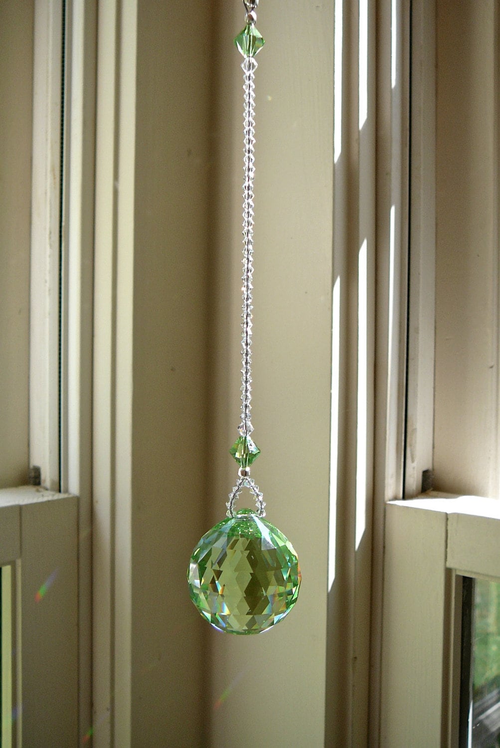 30mm Crystal Ball Fan Pull Light Pull or Suncatcher | Etsy