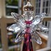 Guardian Angel Car Charm in Red, Made With Swarovski Crystals, Hanging ...