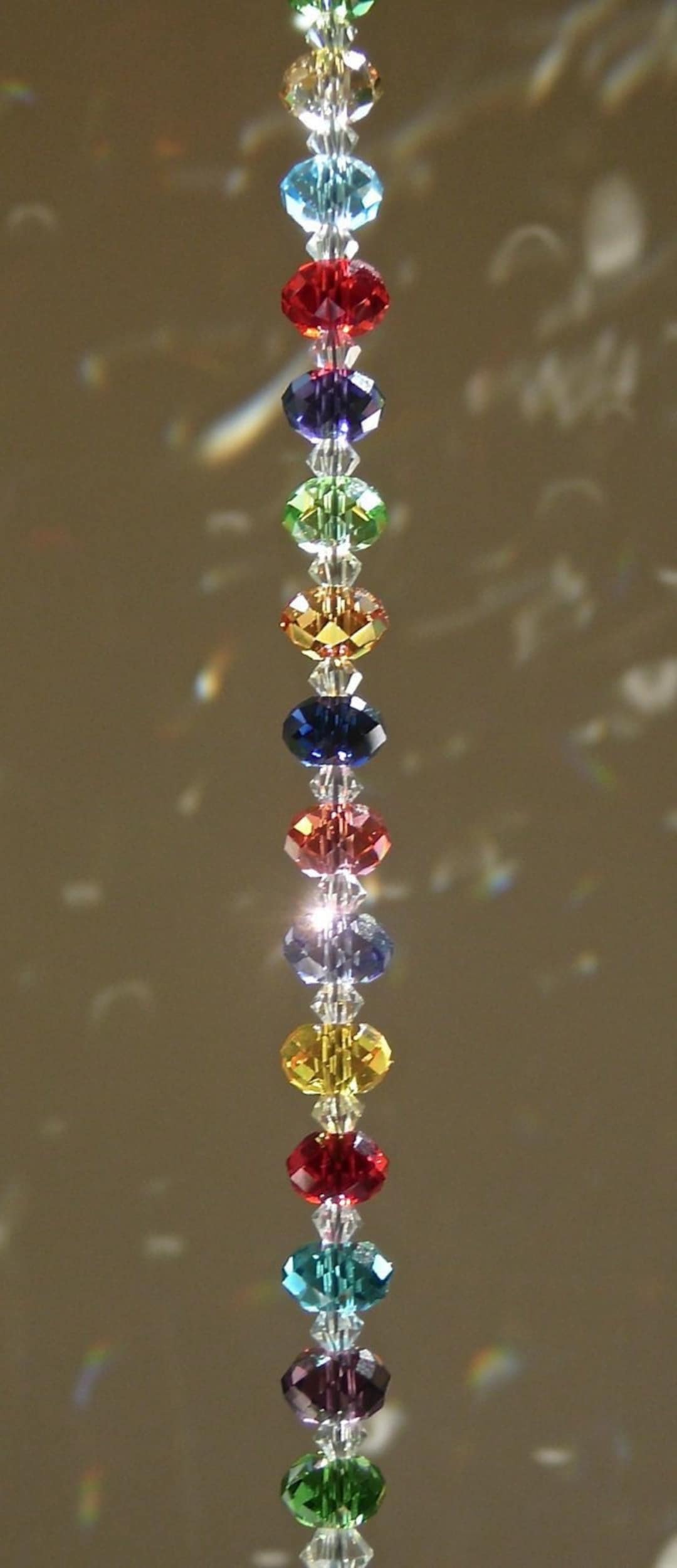 Stunning Crystal Suncatcher Made With Swarovski's 30mm Crystal Ball and ...