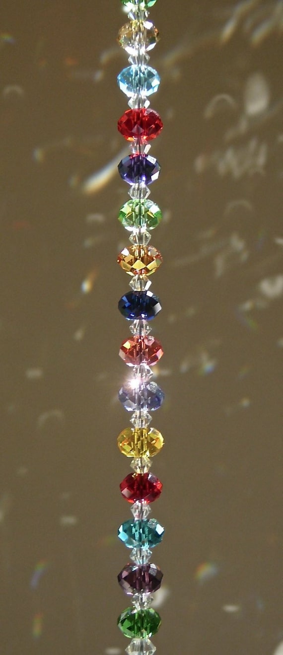Stunning Crystal Suncatcher Made With Swarovski's 30mm - Etsy