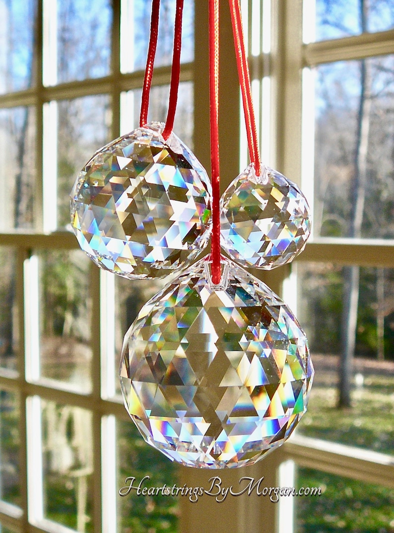 Swarovski Strass Crystal Ball 20mm 30mm and 40mm Logo-etched - Etsy