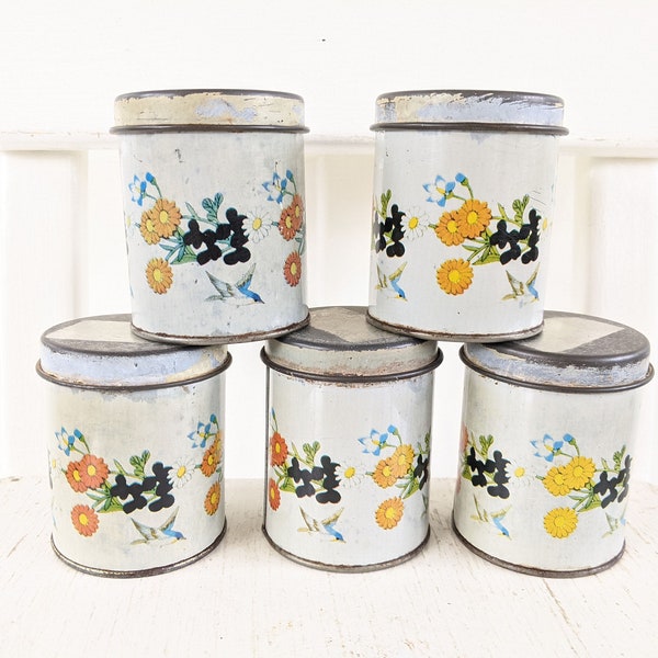 Vintage Spice Tins - Etsy