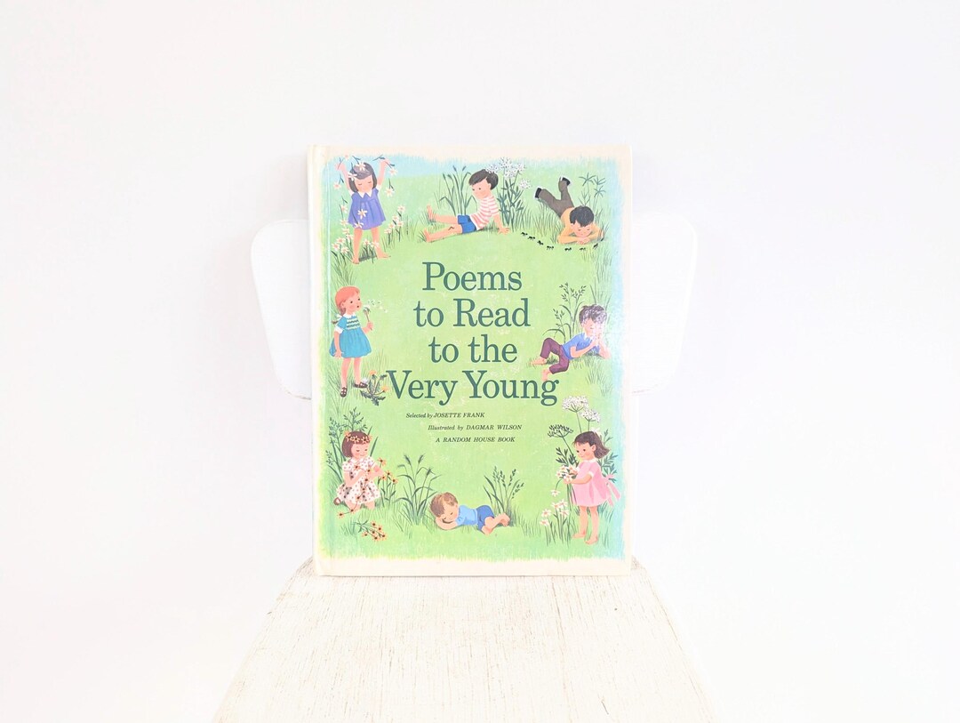 Vintage Child Book of Poems, Vintage Child Book, Poem for Children ...
