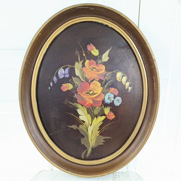 Oval Painting - Etsy