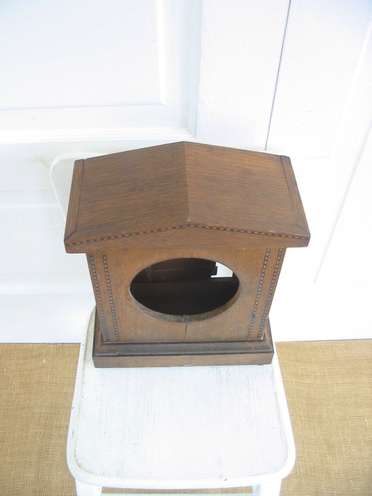 Vintage Shadow Box Vintage Clock Case Wood Case Vintage | Etsy