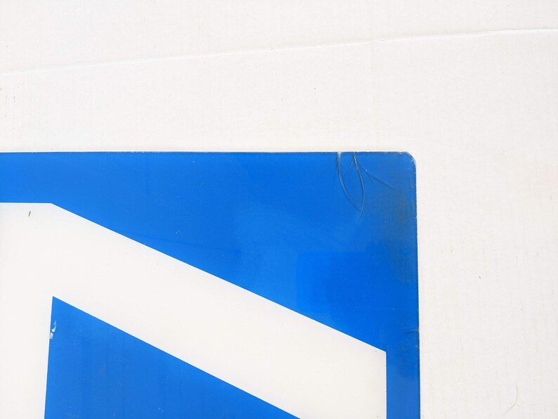 Vintage Plastic Numbers Blue White Numbers Sign Supplies | Etsy