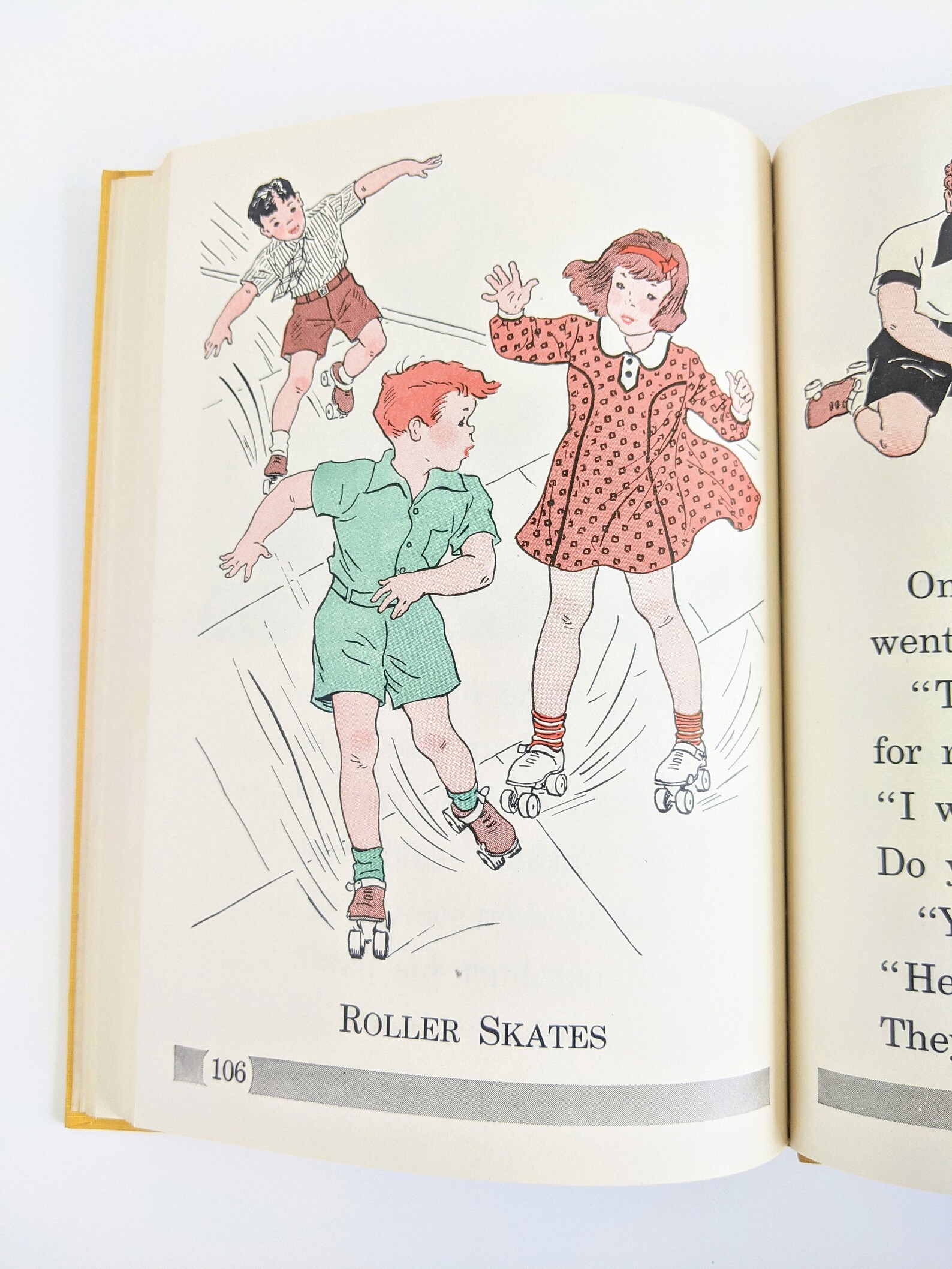 Vintage Reader Vintage Child Book Children's Book Happy | Etsy