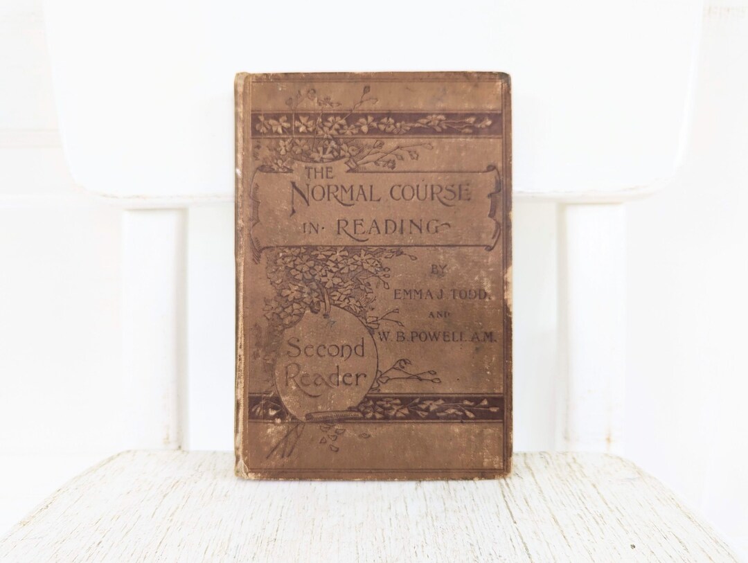 Antique Reader Book, Vintage Child Book, Vintage Reader, Antique Second ...