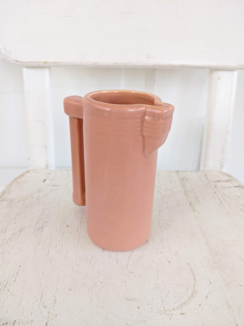 Pair of Small Vintage Pitchers Small Pink Pottery Pitcher - Etsy