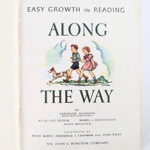 Vintage Child Reader Book, Vintage Basic Reader, Vintage School Book ...
