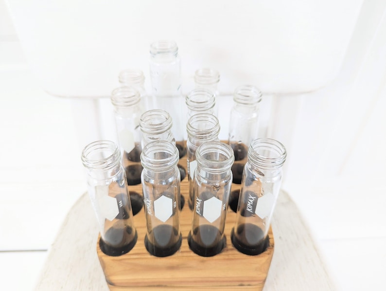 Vintage Test Tube Rack Wood Science Rack Vintage Science - Etsy