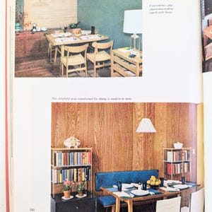 Vintage Interior Design Book, Vintage Decorating Book, Vintage Book of ...