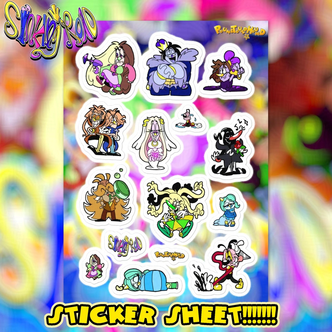 SINKING ROAD: Sticker Sheet!! - Etsy