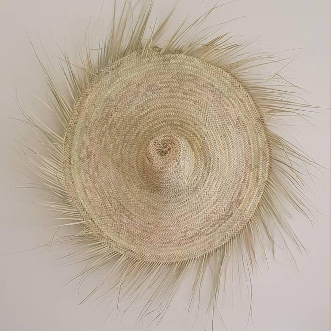 Straw Wall Hat • Wall Hanging•boho Wall Decor•boho Wall Art•decorative ...