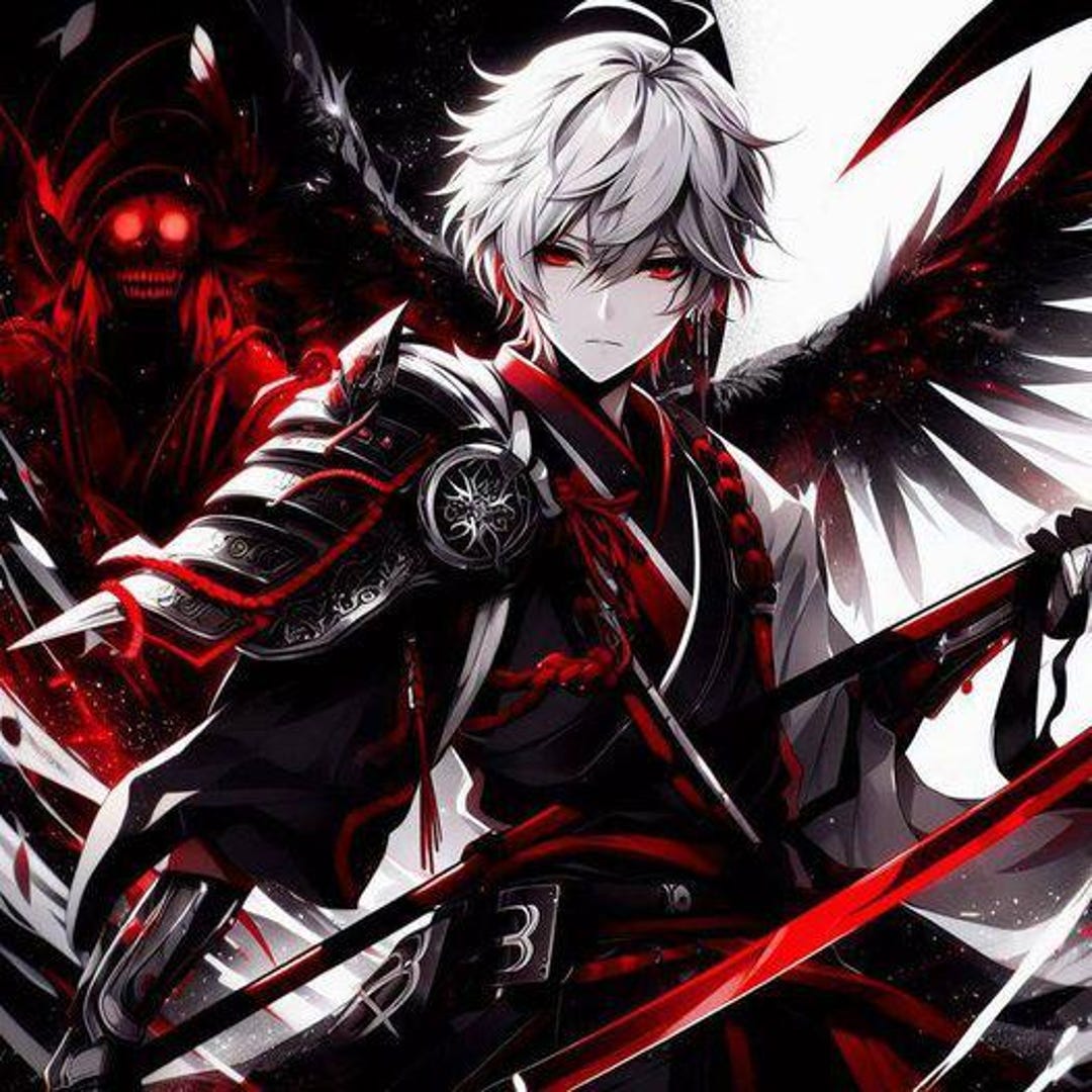 Fallen Angel, Necromancer, Spirit Companion - Etsy