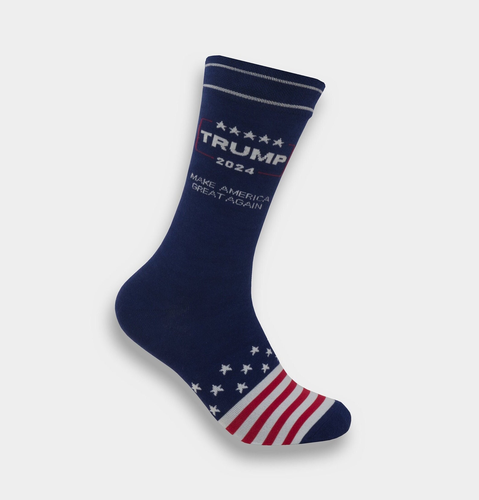 TRUMP 2024 Cotton Socks, Trump Socks, Republican Socks, MAGA Socks ...