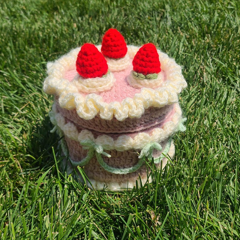 Crochet Cake - Etsy