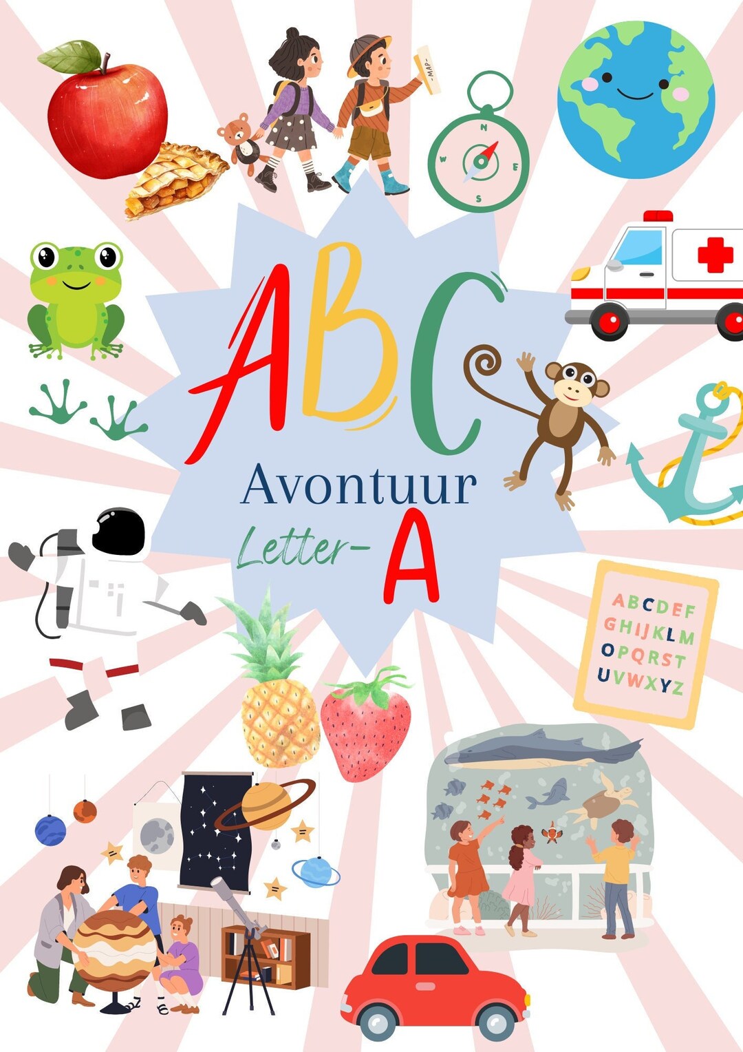 ABC Adventure Letter A - Etsy