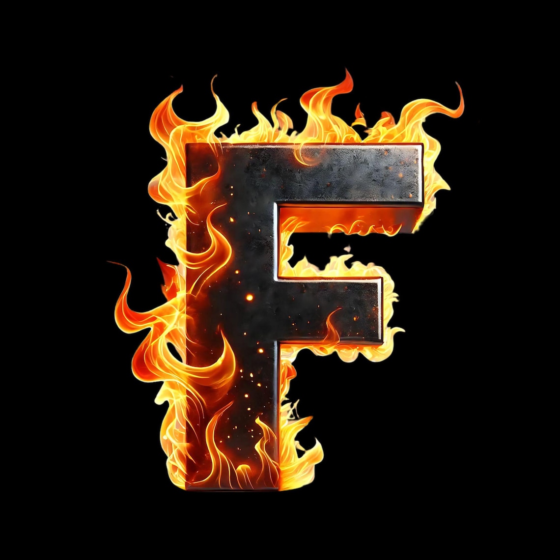 26 Flaming Fonts PNG and SVG Fire Text Effects Bundle Editable Flame ...