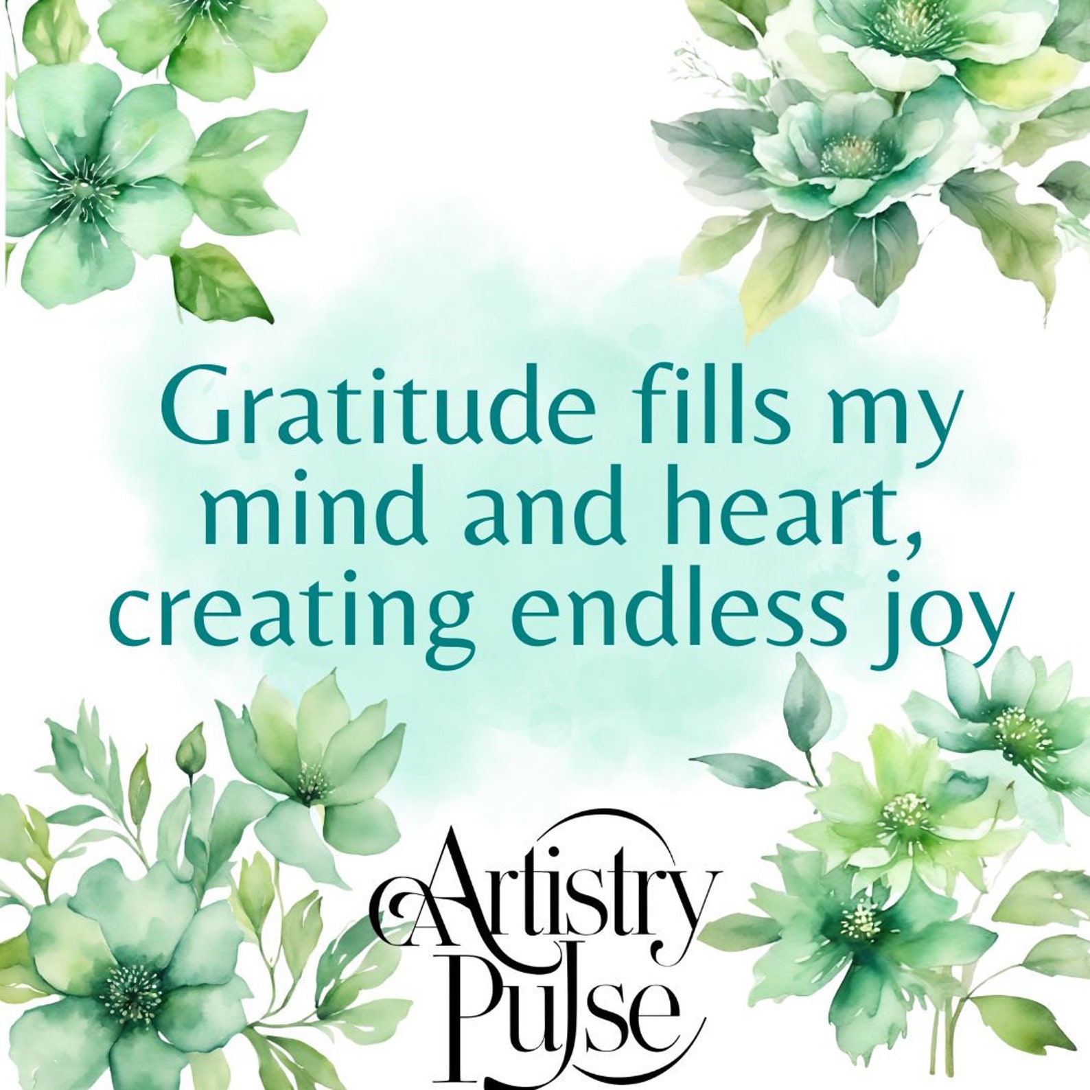 Gratitude Affirmation Printable Cards Set 30 Inspirational Mindfulness ...