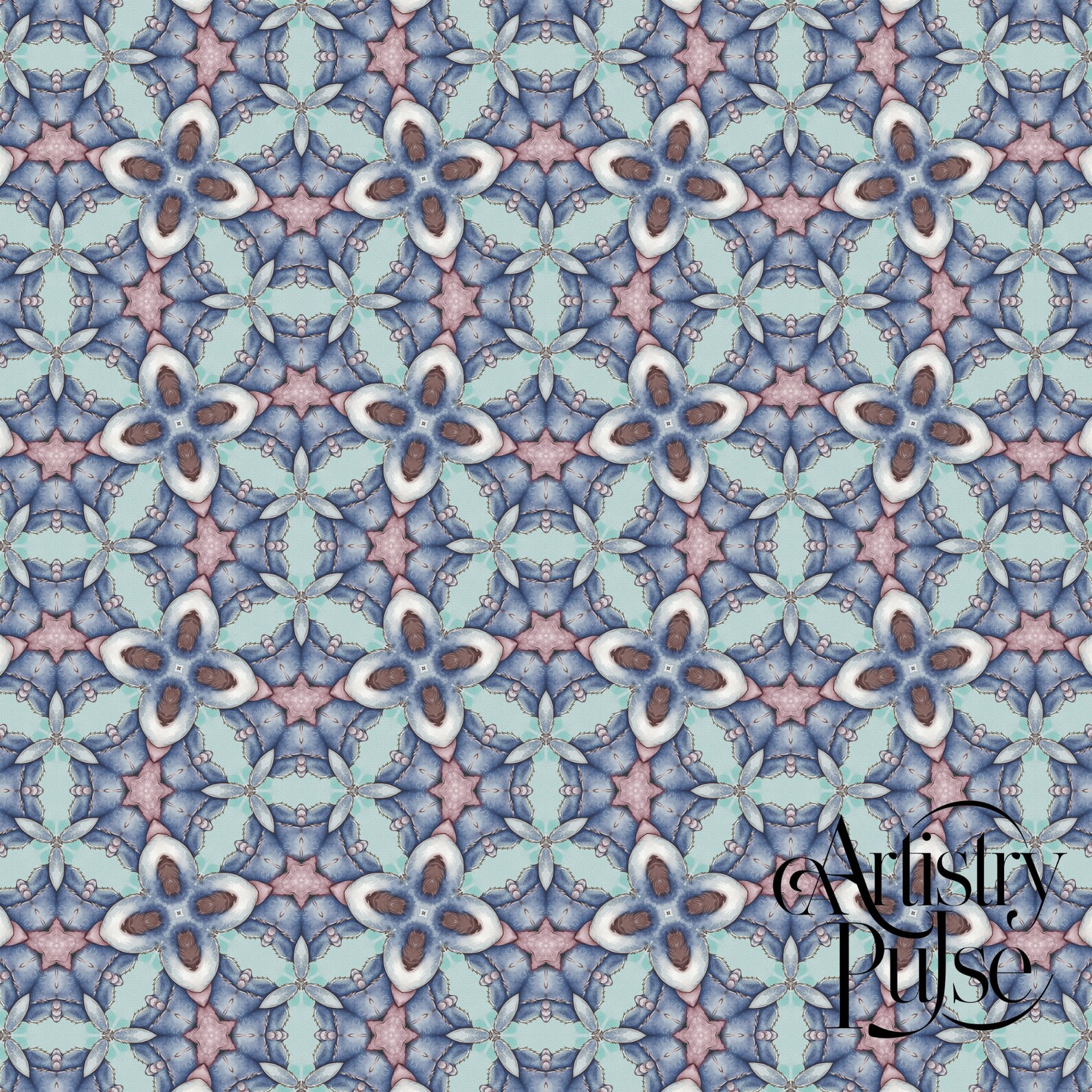 30 Seamless Patterns JPEG Bundle, 300 DPI Digital Designs, Intricate ...
