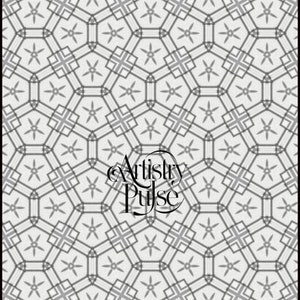 50 Detailed Patterns Coloring Pages Set - Instant Download - Adult ...