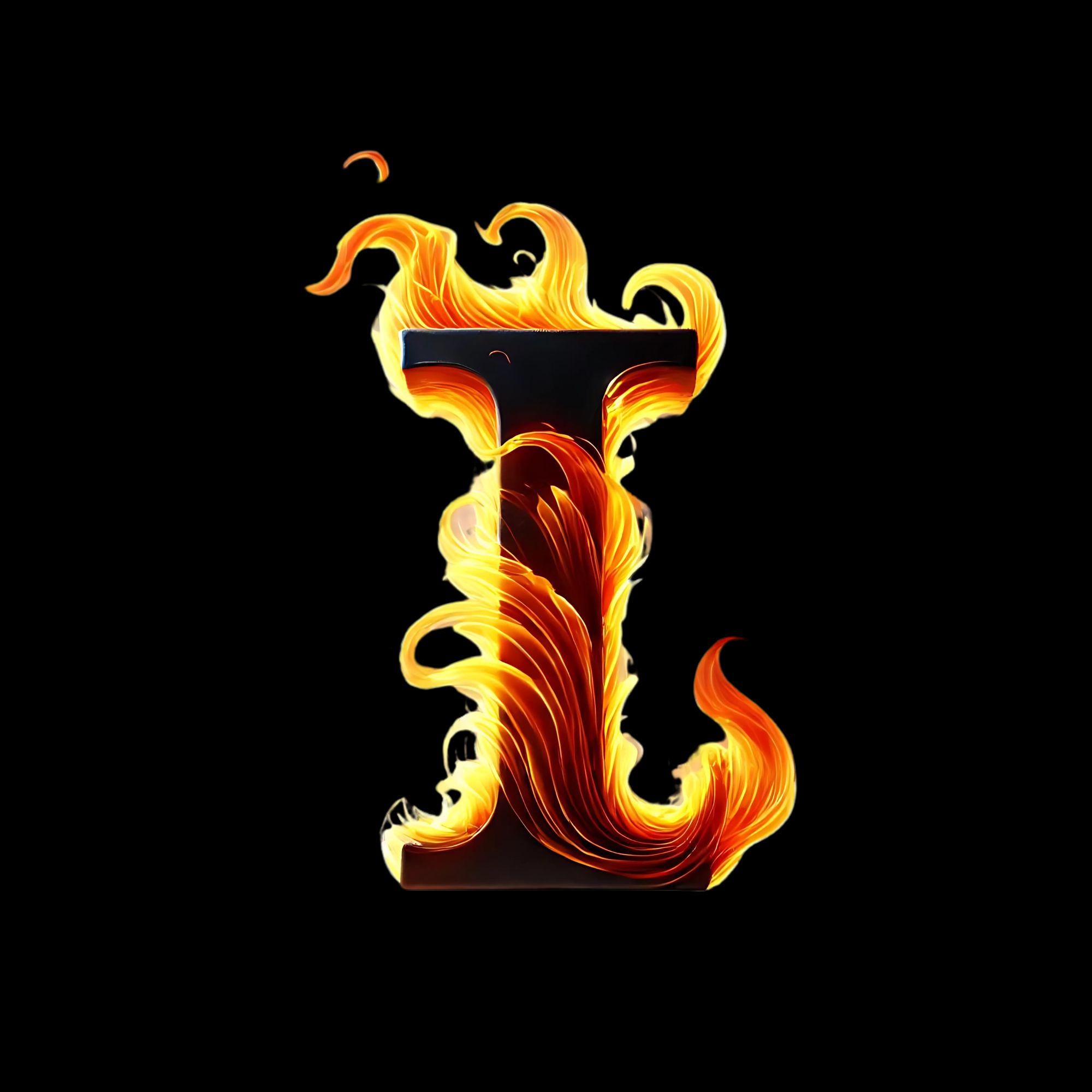 26 Flaming Fonts Typography SVG PNG Digital Download Bold Fire Text ...