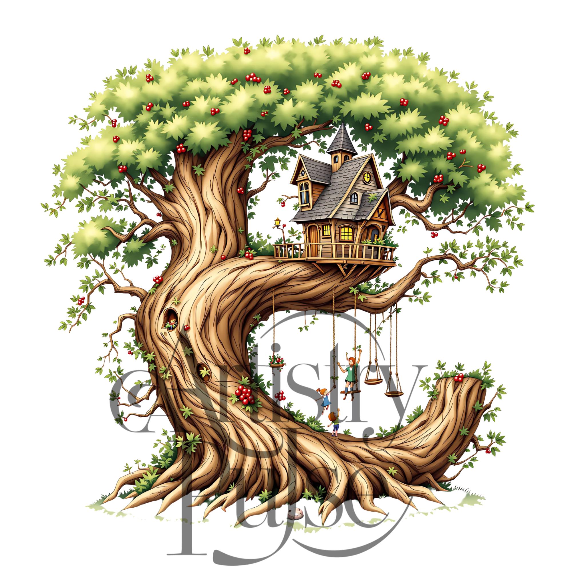 Treehouse Fonts: Rustic Alphabet for Cricut, Procreate, Silhouette ...