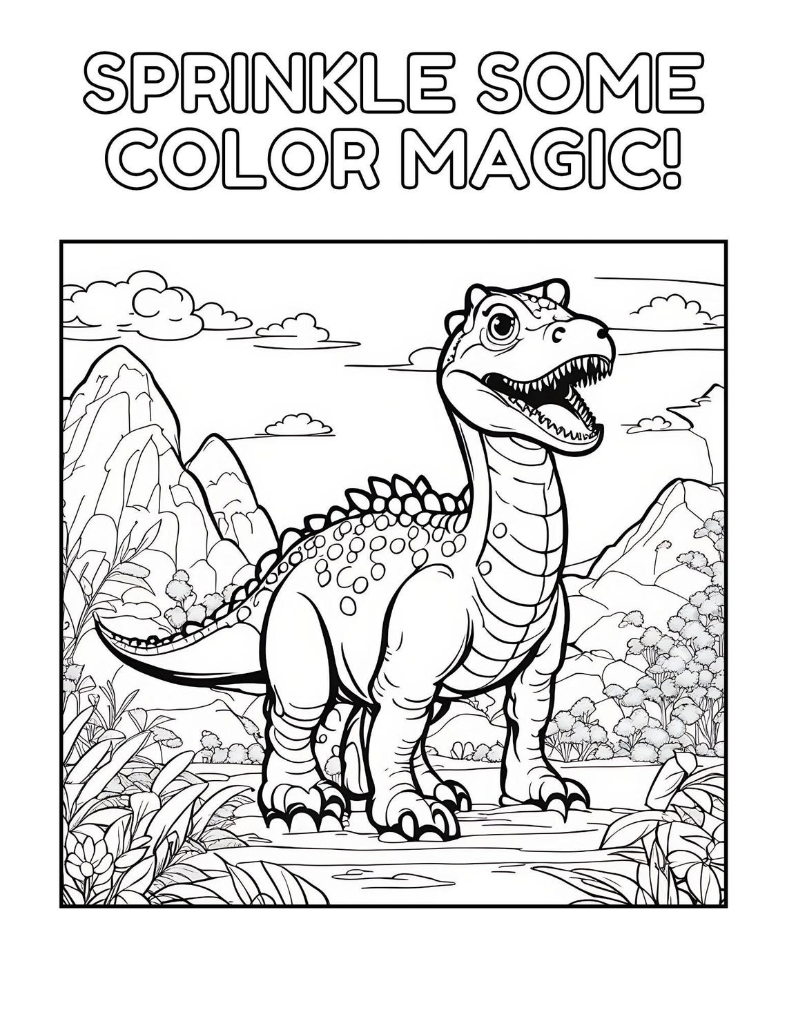 50 Unique Kids Coloring Pages Fun & Educational Printable Designs for ...
