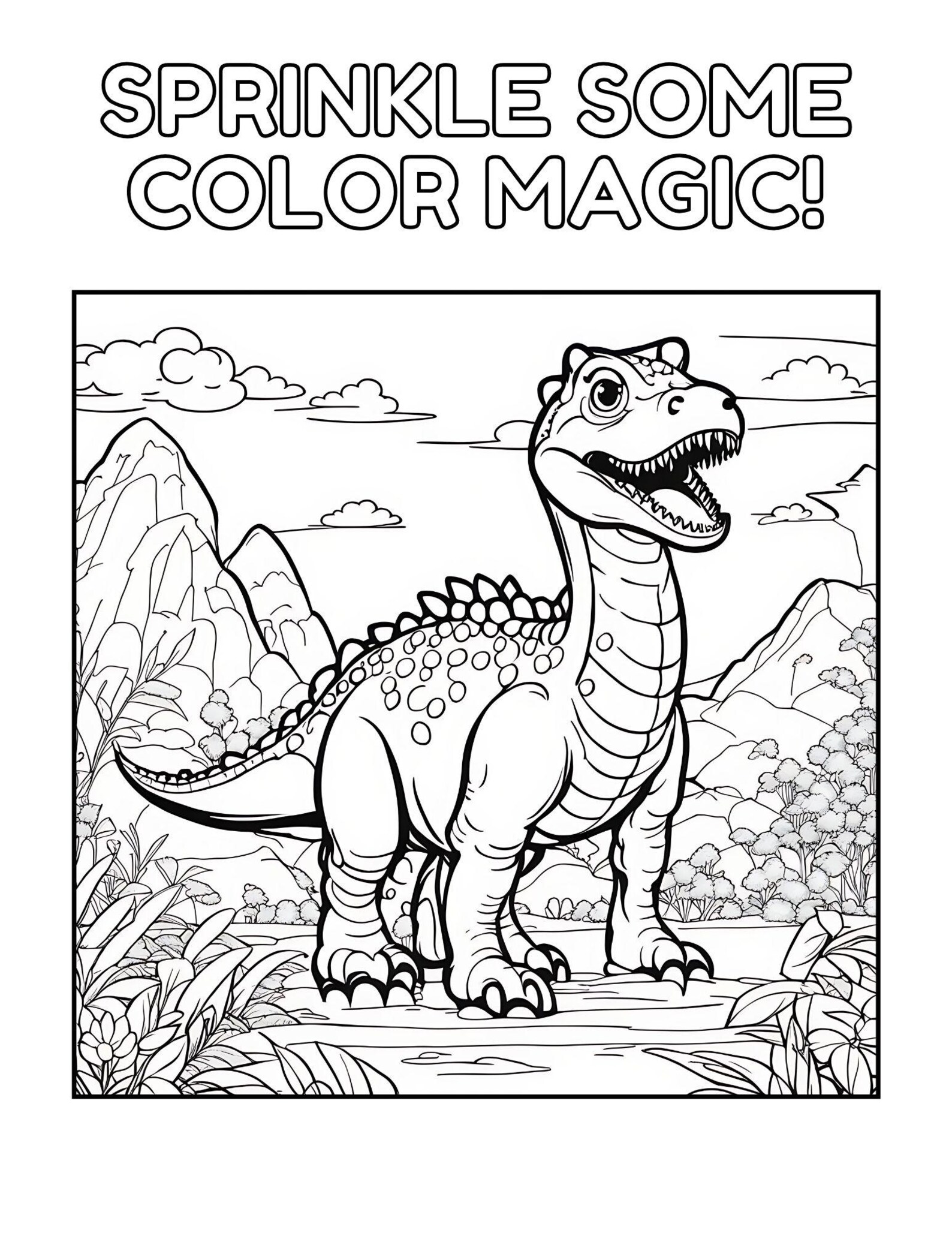 50 Unique Kids Coloring Pages Fun & Educational Printable Designs for ...