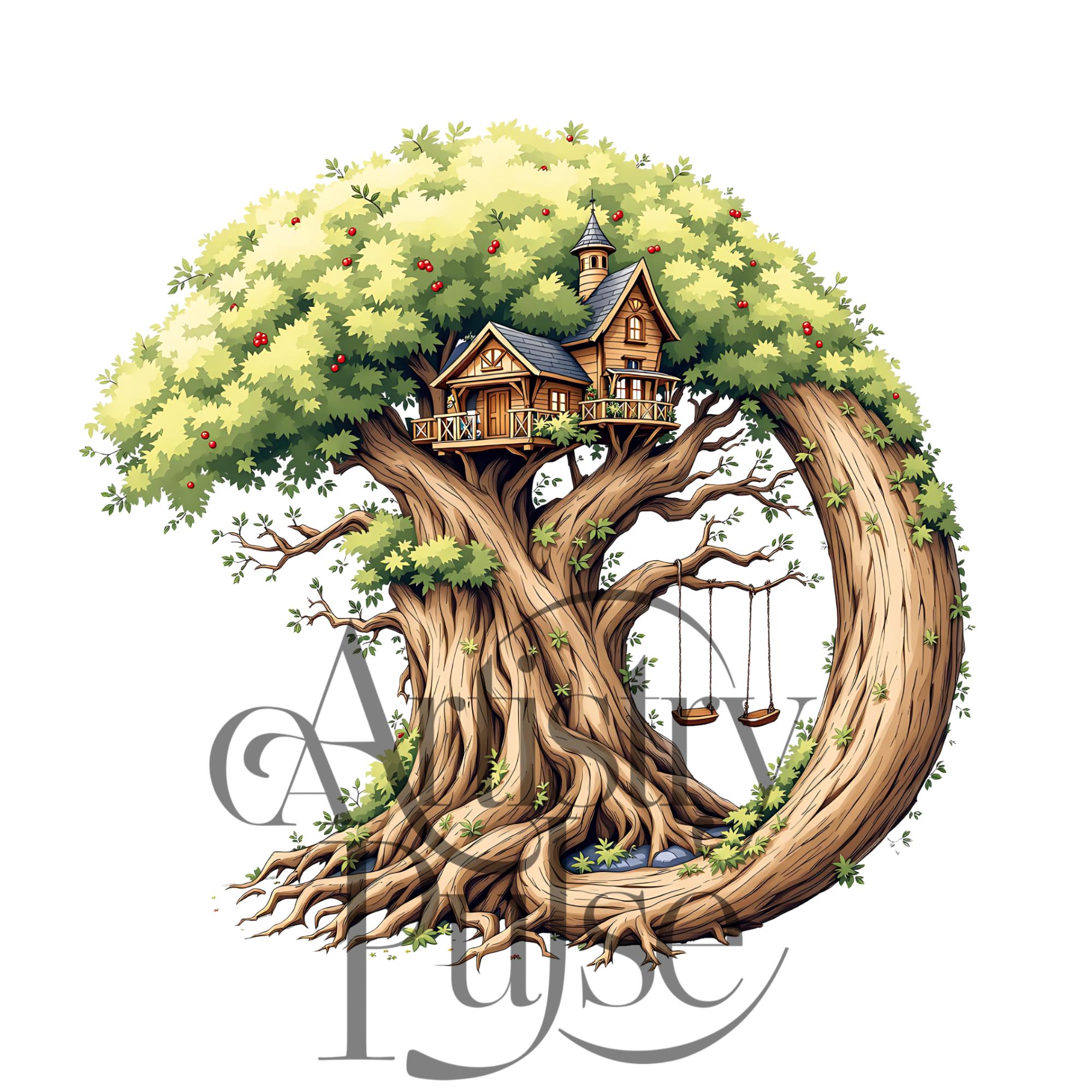 Treehouse Fonts: Rustic Alphabet for Cricut, Procreate, Silhouette ...