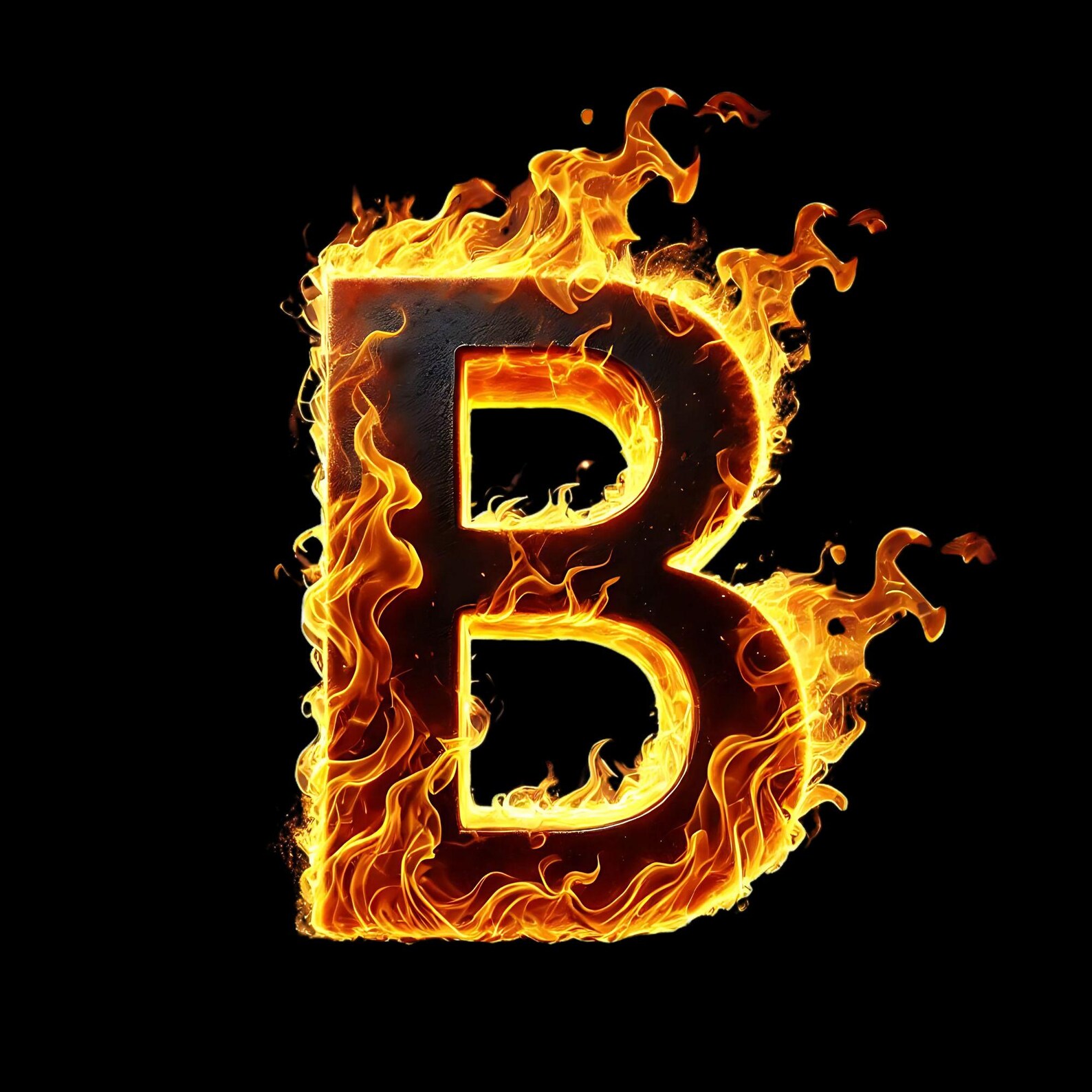 26 Flaming Fonts Typography SVG PNG Digital Download Bold Fire Text ...