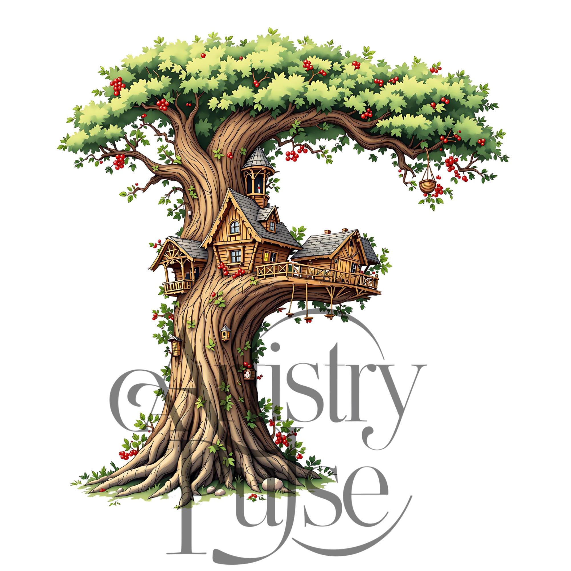 Treehouse Fonts: Rustic Alphabet for Cricut, Procreate, Silhouette ...