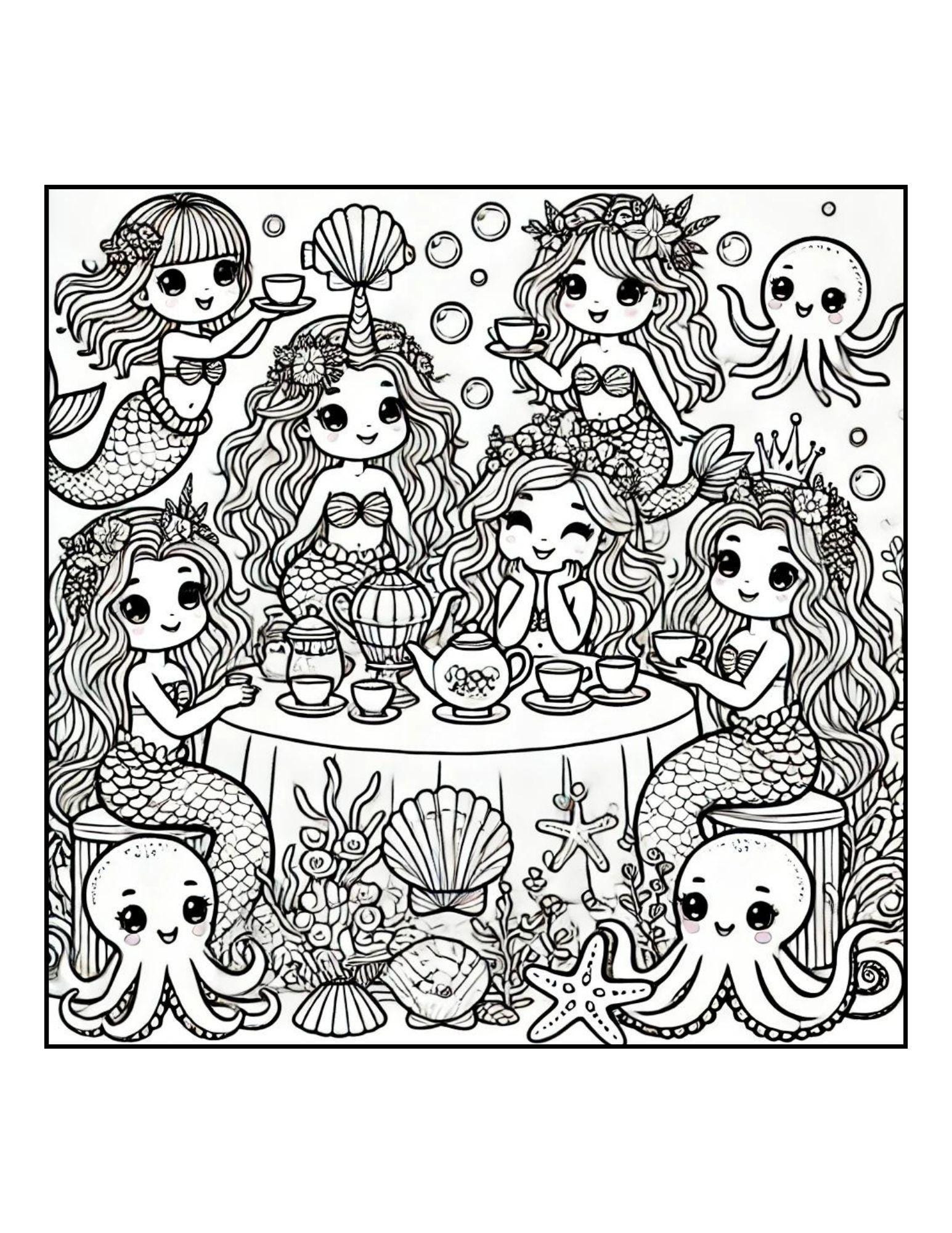 50 Unique Kids Coloring Pages Fun & Educational Printable Designs for ...